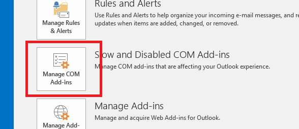 Common Outlook add-in Issues